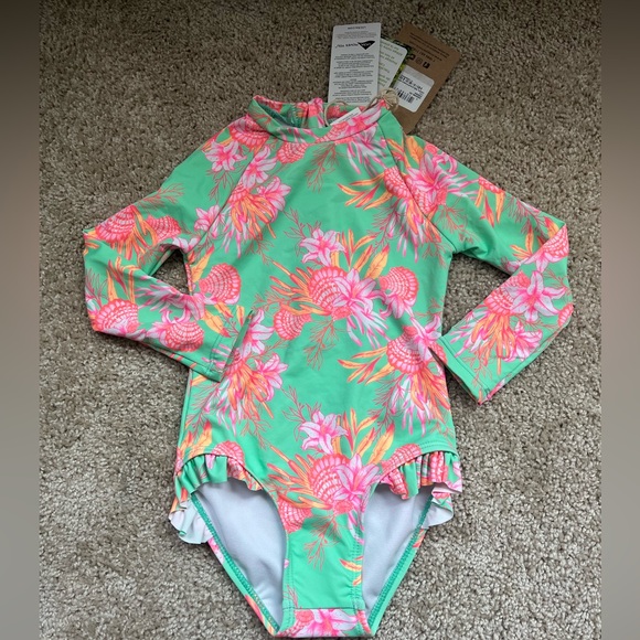 Snapper Rock | Swim | Nwt Snapper Rock Girls Onepiece Swimsuit Size 2t ...